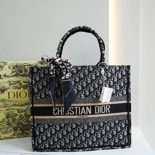 CD Tote Bag - Designer Black – Moksh Bag Co. | Vibes By Deepika